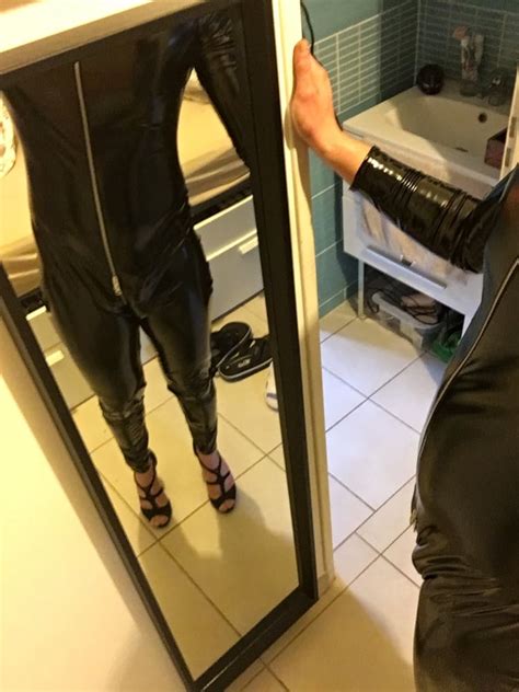My New Vinyl Catsuit 9 Pics Xhamster