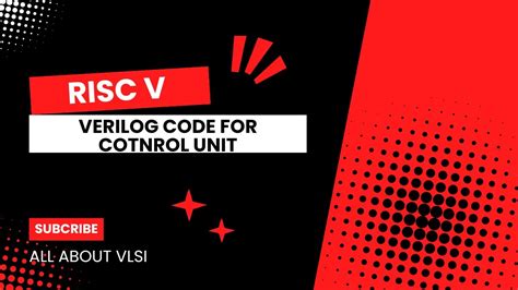 Verilog Code For Control Unit In Risc V Risc V Processor Design