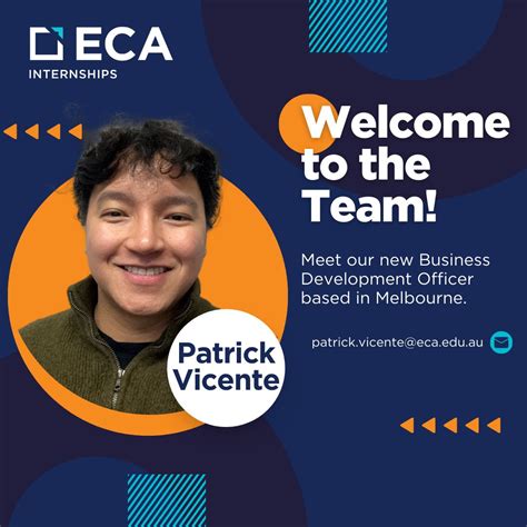Were Excited To Announce That Patrick Vincente Has Joined Us As Our