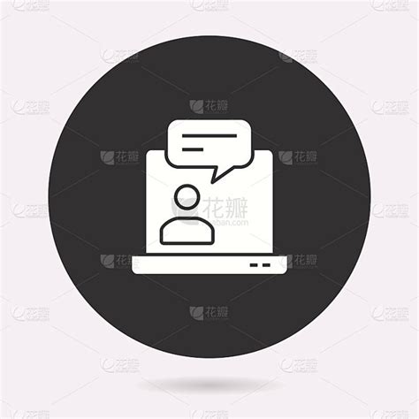 管理咨询 矢量图标插图孤立简单的象形图