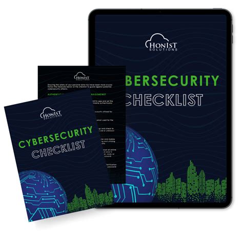 Honist Solutions Cybersecurity Checklist