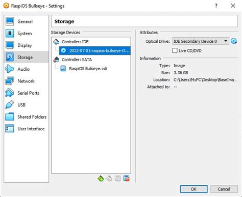 VirtualBox Raspberry Pi OS Installation Guide Meganano