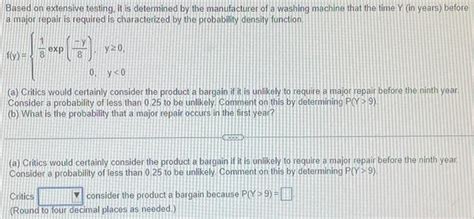 Solved Based On Extensive Testing It Is Determined By The Chegg Com