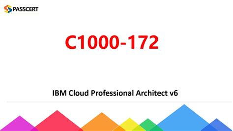 Ibm Cloud Professional Architect V6 C1000 172 Training Guide ニコニコ動画
