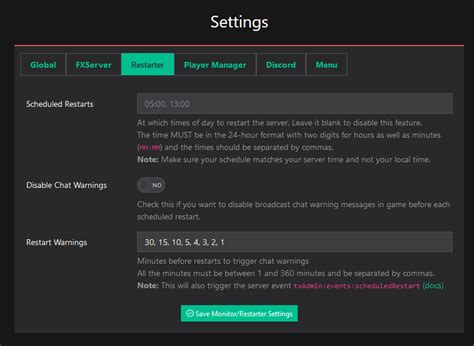 Fivem Txadmin Interface Zap Hosting Docs