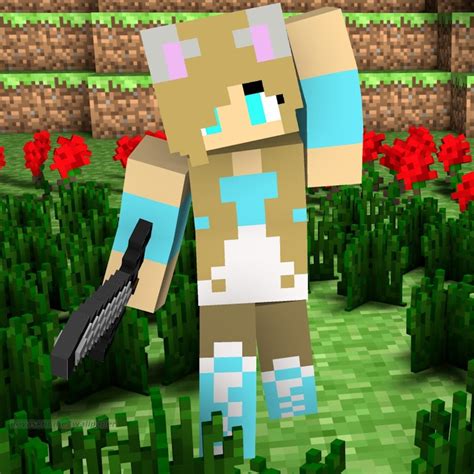Рисунки майнкрафт девчачий 46 фото