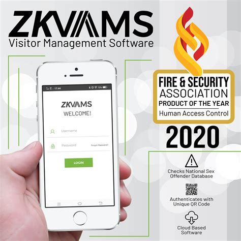 Zkteco Usa Zktecos Visitor Authentication And Management System Was Awarded The Fire
