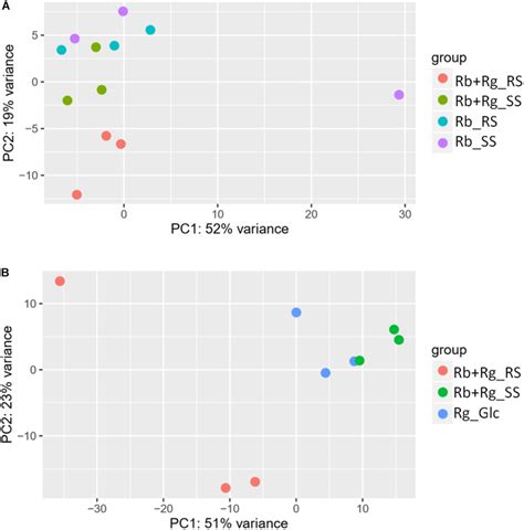 Principal Component Analysis Pca Plots For Transcriptomics Data Of Download Scientific