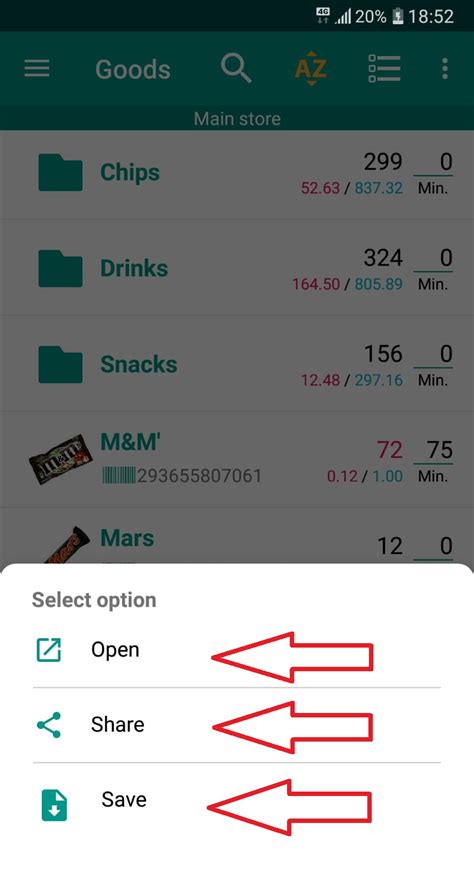 Exporting Data To Excel Stock And Inventory