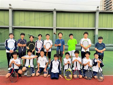硬式テニス部 巣鴨中学校