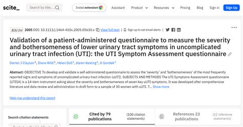 Validation Of A Patient Administered Questionnaire To Measure The Severity And Bothersomeness Of
