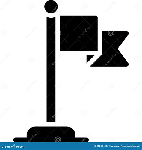 Red Flag Icon Location Map And Navigation Vector Stock Vector