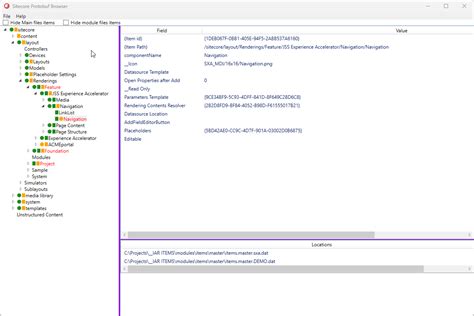 Sitecore Item As Resource Explorer