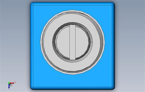 旋转光学编码器 Solidworks 2009 模型图纸下载 懒石网