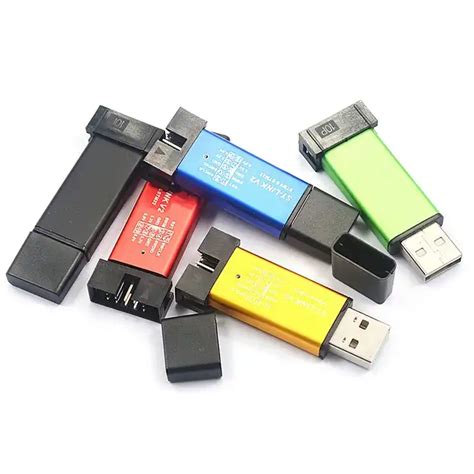 St Link Stlink St Link V2 Mini Stm8 Stm32 Simulator Download Programmer Programming With Cover