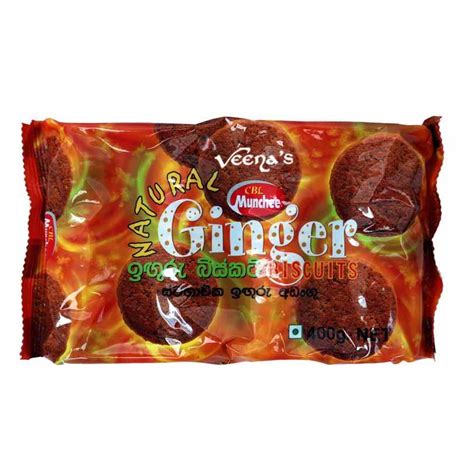 Munchee Ginger Biscuits 400gm