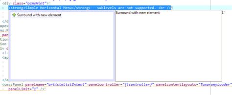 eclipse surround selection with html tag stack overflow