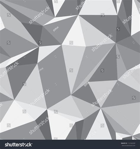 Seamless Abstract Vector Pattern Repeat Geometric Triangle Mosaic Background 112162439