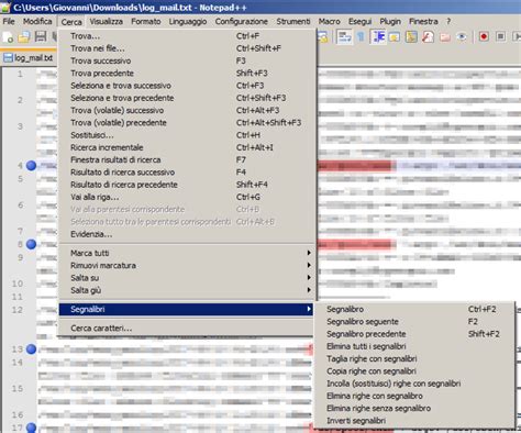 Notepad Isolare Ed Estrarre Righe Di Testo