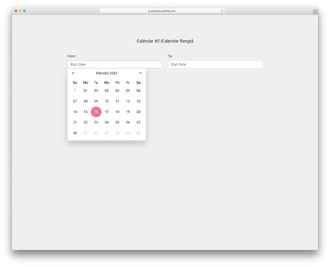 20 Best Free Bootstrap Calendars In 2025 Colorlib