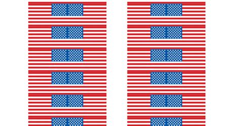United States Flag Printable 5 Sizes