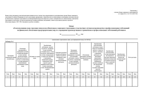 Отчет об использовании сумм страховых взносов Образец бланк форма 2023