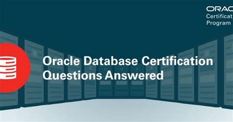 Novas Regras Para Certifica O Oracle Database