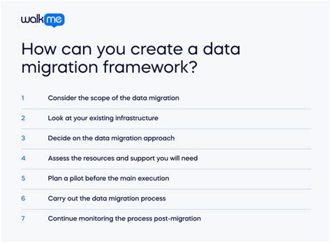 How To Create A Data Migration Framework