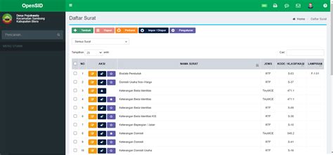 Bugerror Menu Sidebar Sering Hilang Saat Melakukan Pengaturan Surat · Issue 6831 · Opensid