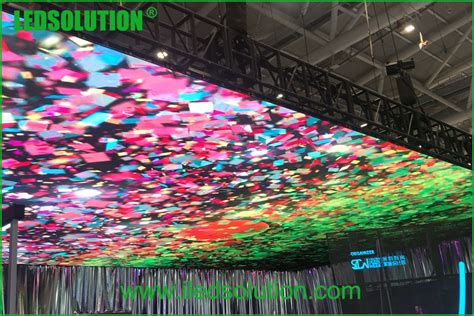 Ceiling Led Display Project Case Ledsolution Led Display Led Screen Led Sign Led Wall Led