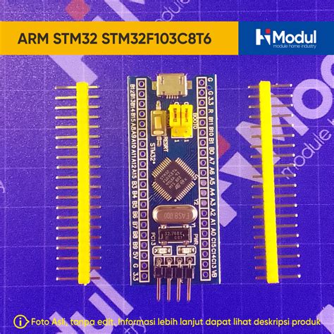 arm stm32 minimum system stm32f103c8t6 himodul