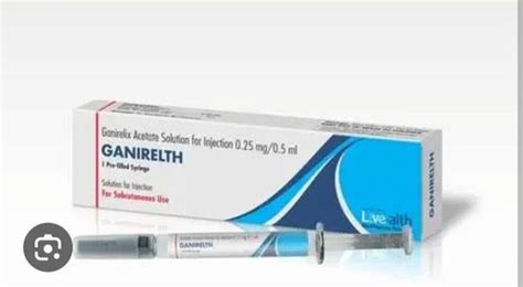 025mg Ganirelix Acetate Injection At ₹ 899piece Pharmaceutical