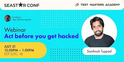 Jayesh Wankhade On Linkedin Webinar Act Before You Get Hacked