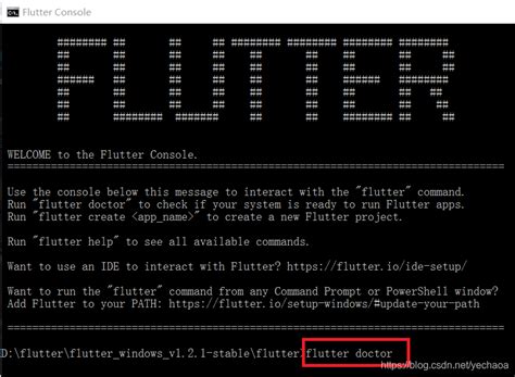 Flutter 环境配置flutter 环境参数 Csdn博客
