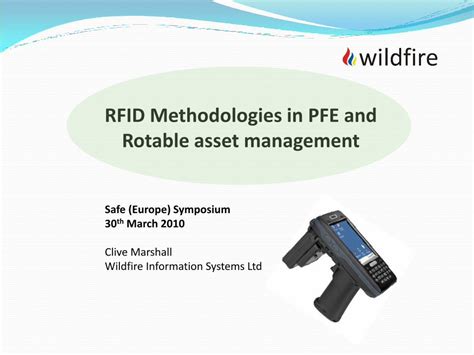 Pdf Rfid Methodologies In Pfe And Rotable Asset Rfid Methodologies In Pfe And Rotable Asset