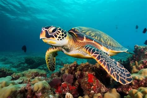 野生海洋生物 海龟高清图片下载 正版图片600227786 摄图网