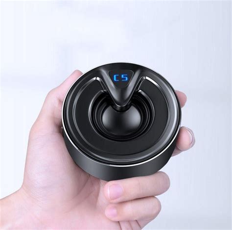 Металлическая вибрирующая Bluetooth колонка C5, вибрирующая колонка ...
