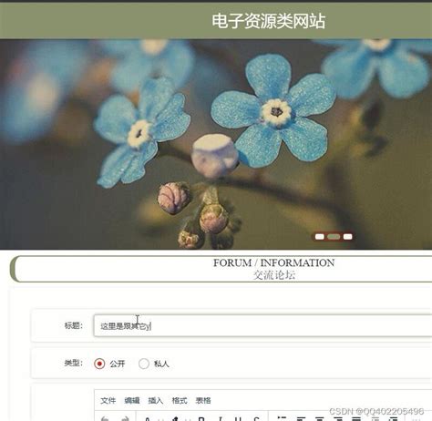 Phpvue电子资源类网站的设计与实现基于 Php Vue实现的项目 Csdn博客