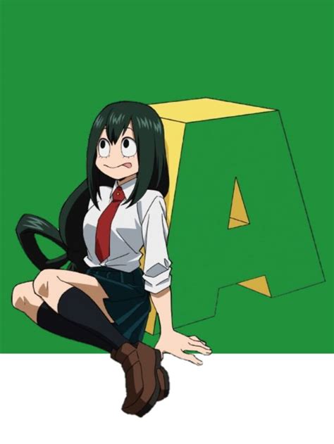 Asui Tsuyu In Character Art Hero Academia Characters My Hero Academia Episodes