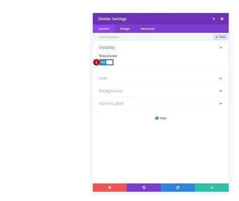 Using Divis Transform Options To Create Expanding Section Content On