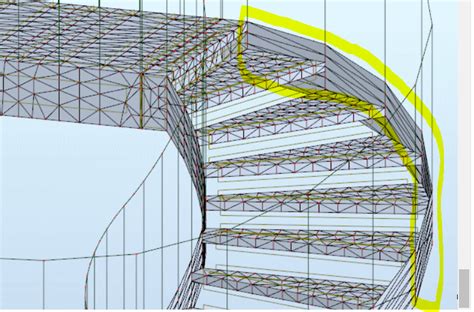 Incoherent Mesh On Edges While Structure Calculation In Robot Structural Analysis