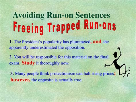 PPT Avoiding Run On Sentences PowerPoint Presentation Free Download ID 156610