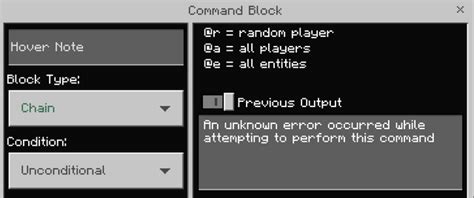 An Unknown Error Occurred While Attempting To Perform This Command R
