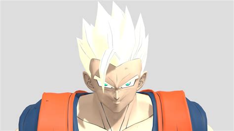 Gohan Adult Ssj Dbfz Download Free 3d Model By 20062020year [baccfae] Sketchfab