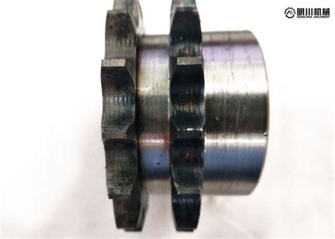 Standard 40 Chain Double Chain Sprocket 50b15t Blacken Surface Treatment