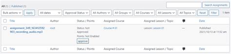 Learndash Audio Assignments Wooninjas The Woocommerce Ninjas