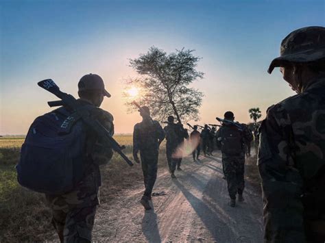 နတ်တလင်းမြို့နယ်၊ ပျဉ်ပုံ ပျူစောထီးရွာကို တော်လှန်ရေး တပ်ဖွဲ့များ ဝင