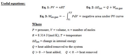 Solved Useful Equations Eq PV NRT Eq Won Chegg