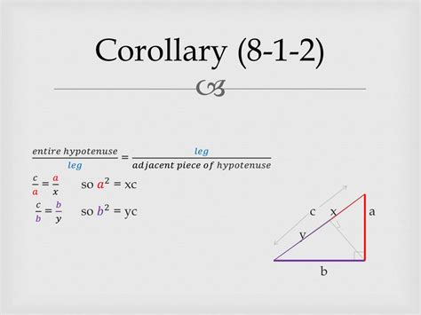 Ppt Similarity In Right Triangles Powerpoint Presentation Free Download Id 2597637