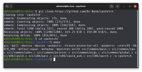 Show Cpu Details Beautifully In Linux Terminal With Cpufetch